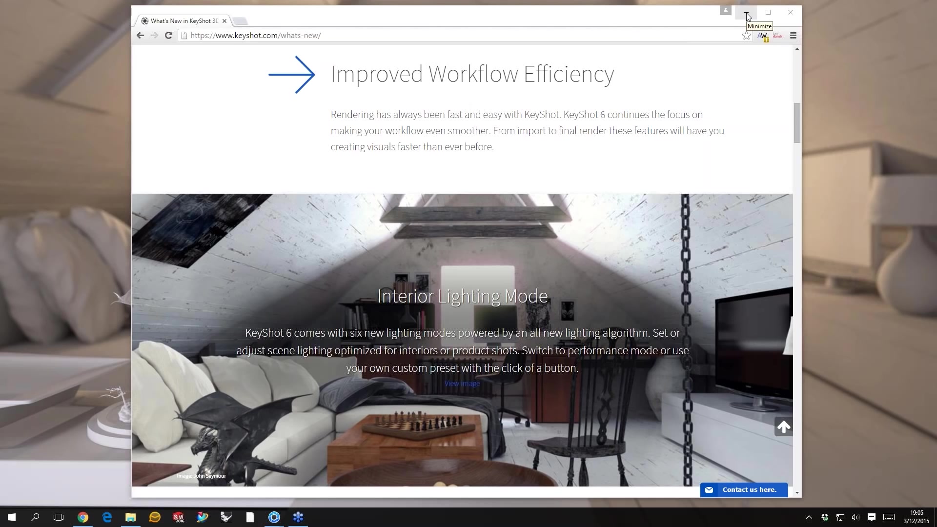 KeyShot 6 Master Series Lighting/keyshot室内场景渲染官方教程...
