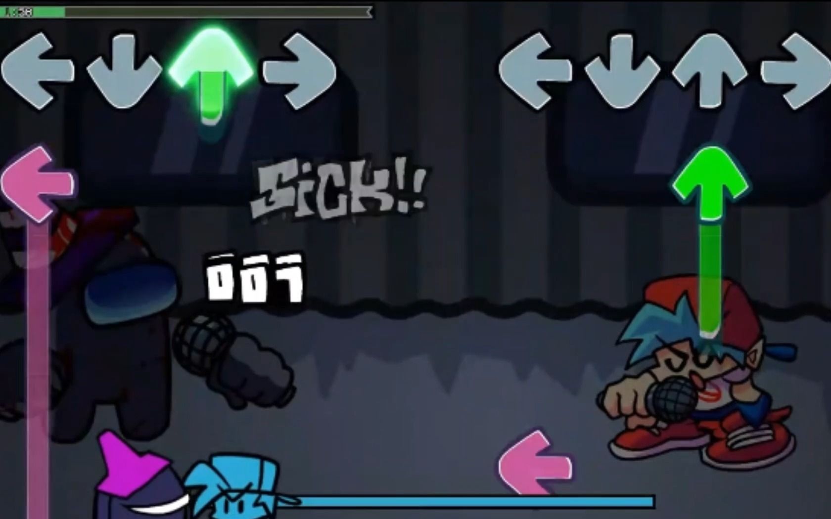 fnf imposter V4 vs内鬼小灰全阶段