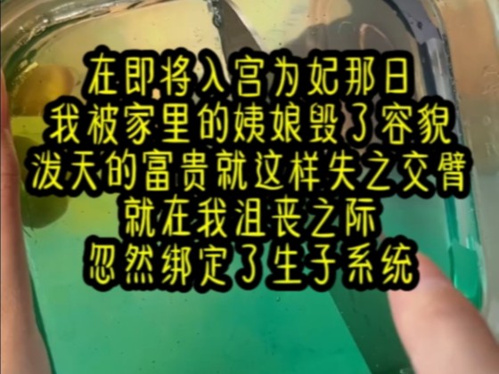 【小九美孕】在即将入宫为妃那日,我被家里的姨娘毁了容貌,泼天的...