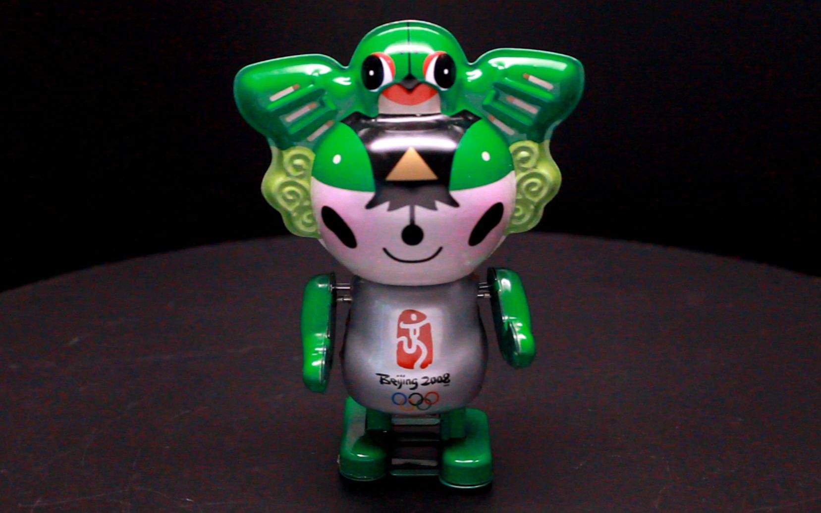 [ 2008年北京奥运吉祥物福娃“妮妮”铁皮玩具 ] 艺术视频由叶智荣...