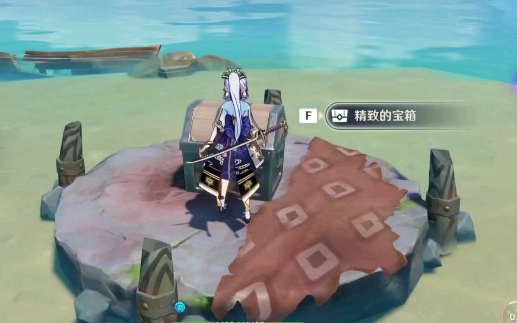 【原神】2.0稻妻四个挖掘宝箱和一个首杀怪物宝箱