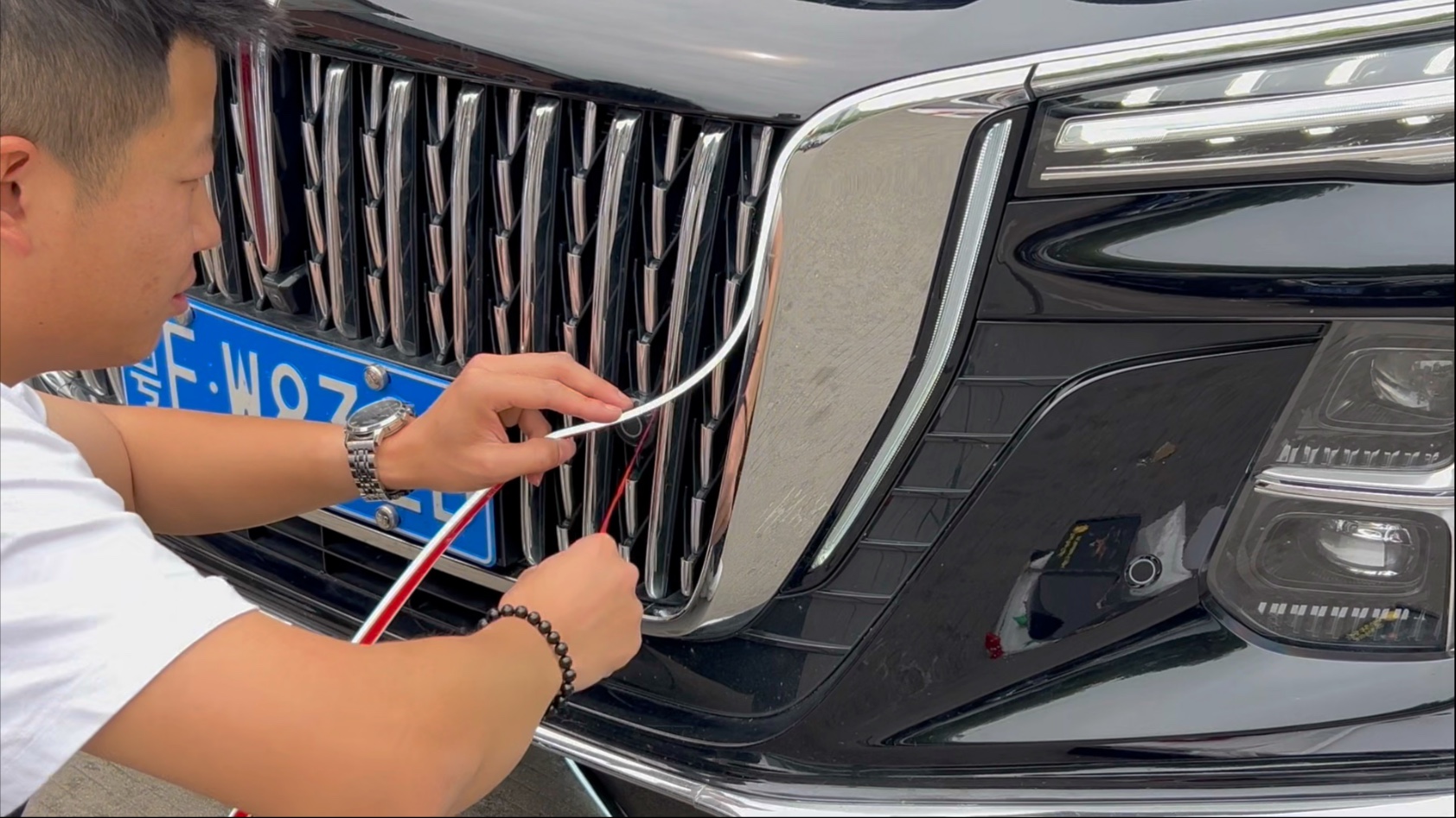 改装红旗多模式大U灯