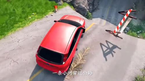 《车祸模拟器》:大坑拦路,司机该怎么过去?