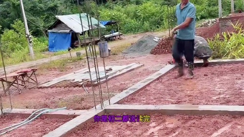 放这个圈梁中心定位线还不是很复杂,二哥肯定是云里雾里搞不太懂