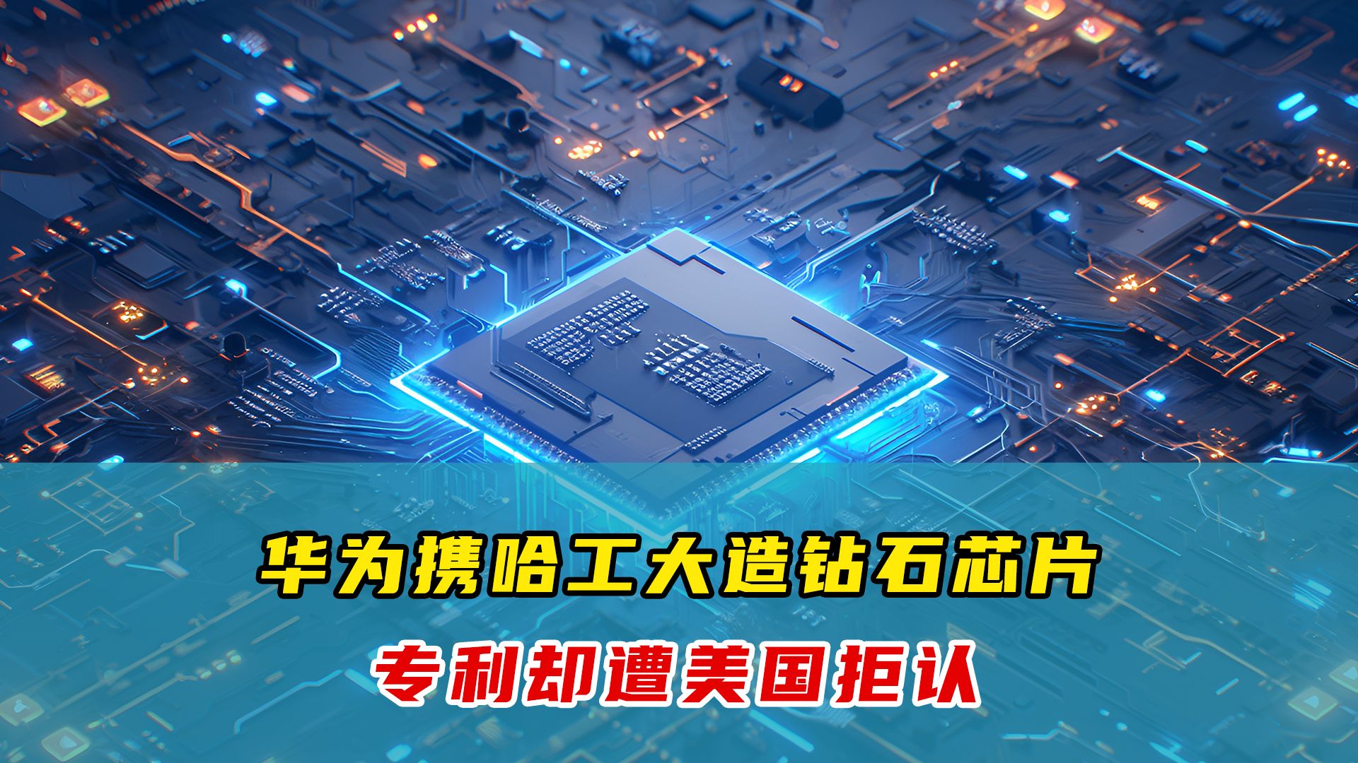 华为联手哈工大!自研全球首款金刚石芯片,性能超现有芯片200倍,中国...