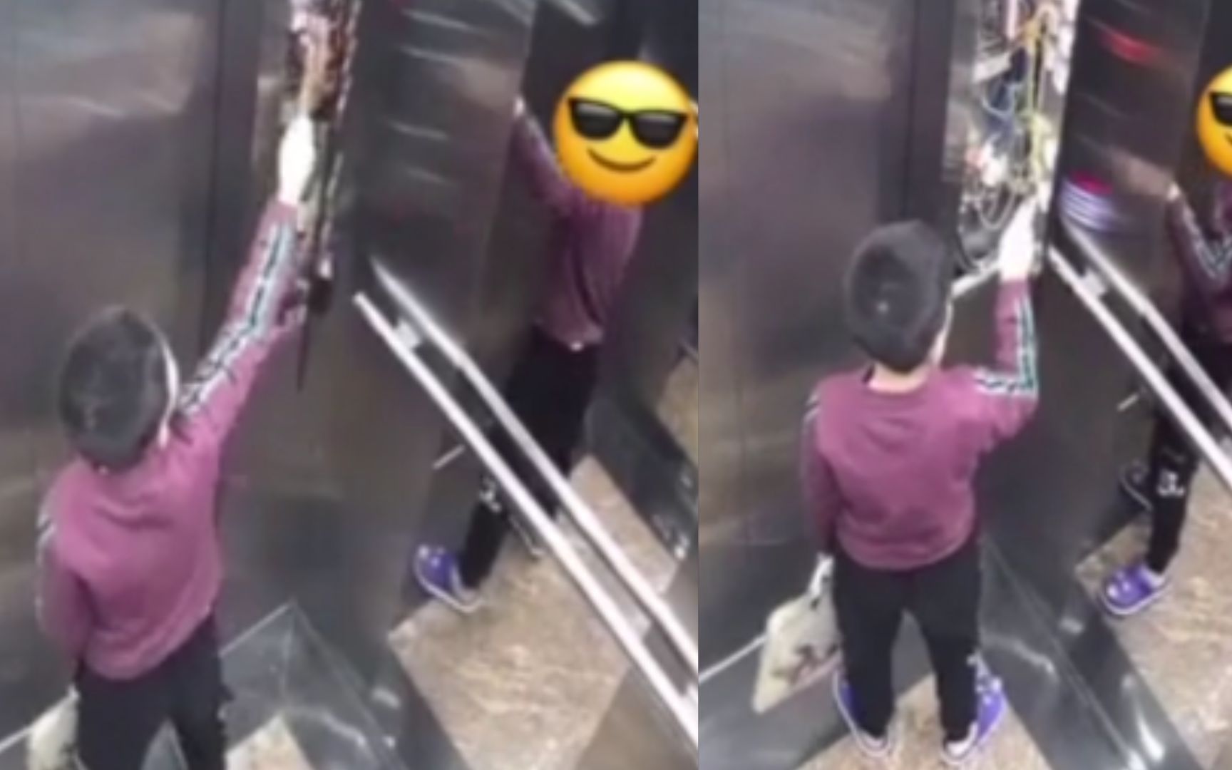 可怕!熊孩子乘电梯拆开电梯控制面板,猛拉电线致断裂
