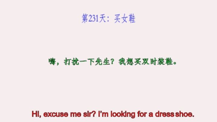 对照字幕,听博客英语。第231-240天