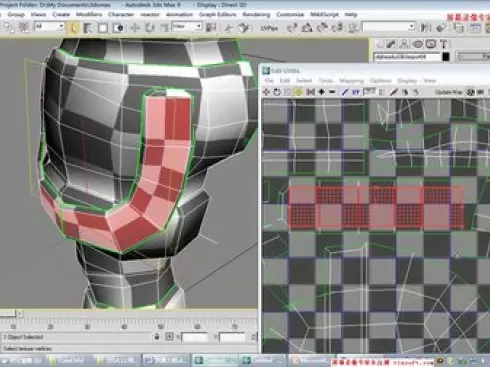 三维游戏3D设计制作技巧三维建模教程25