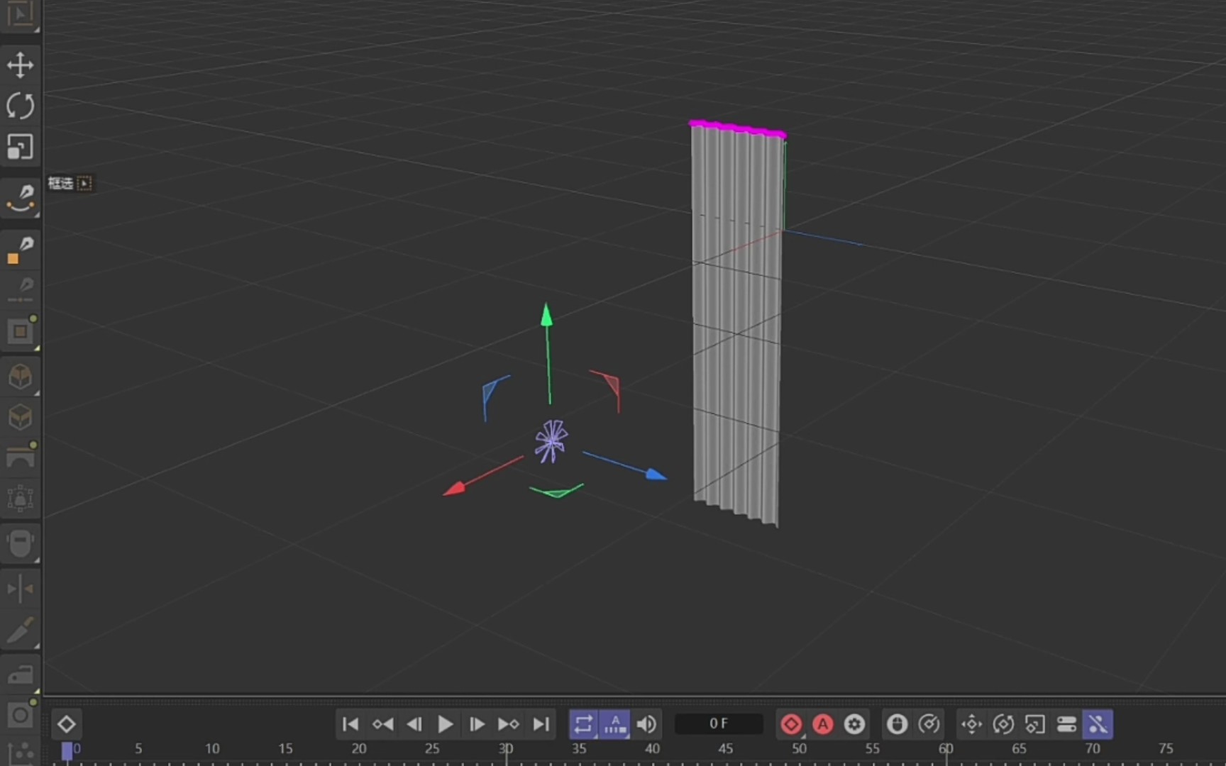 【UE4】①C4D建模以及风力场模拟 - 制作一个风吹的窗帘布效果 | ...