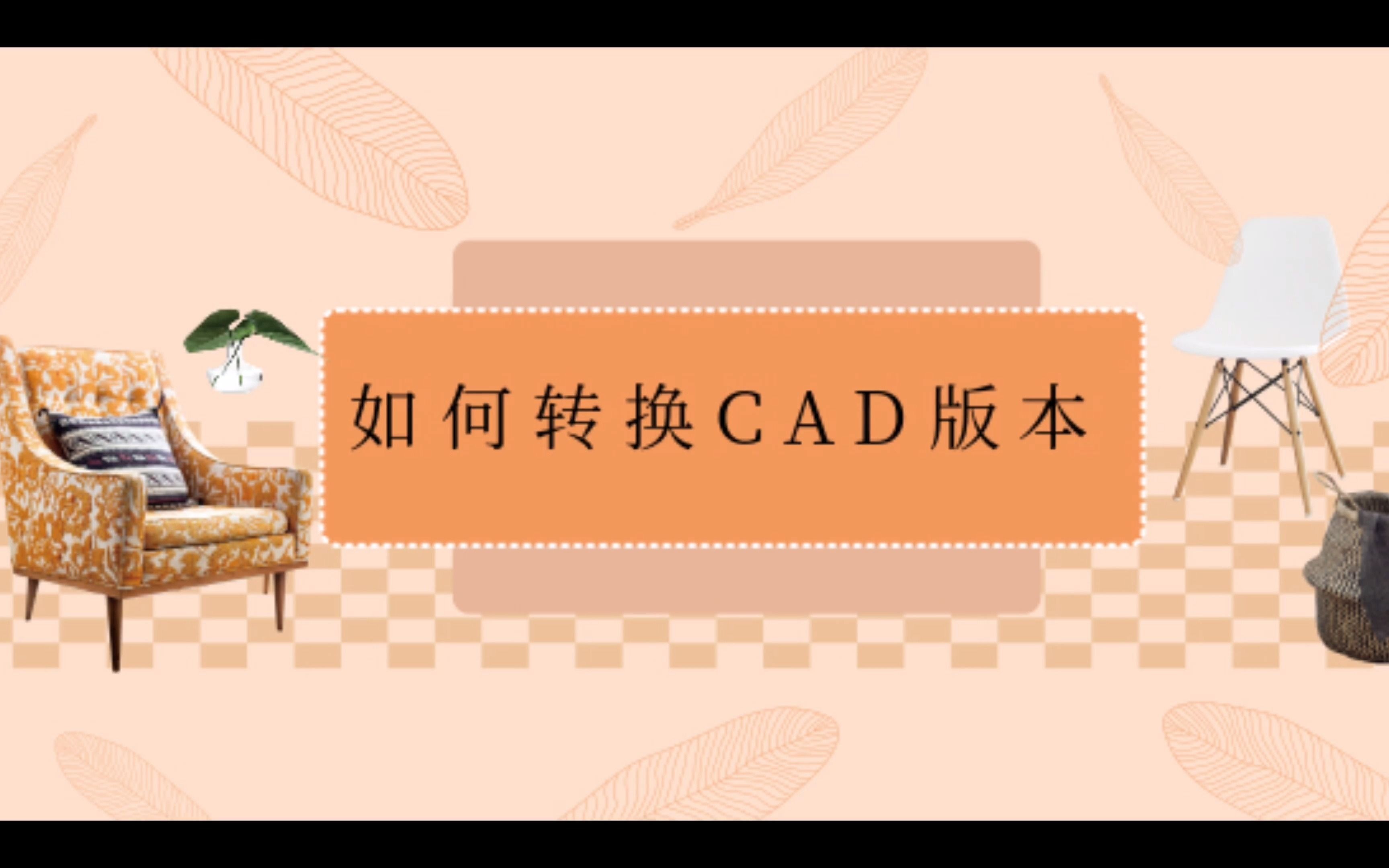 【风云CAD转换器】如何转换CAD版本?