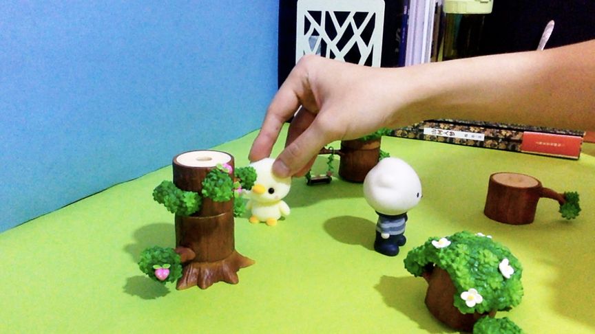 定格动画花絮:奇幻森林,拍摄过程全记录,过程好复杂呀