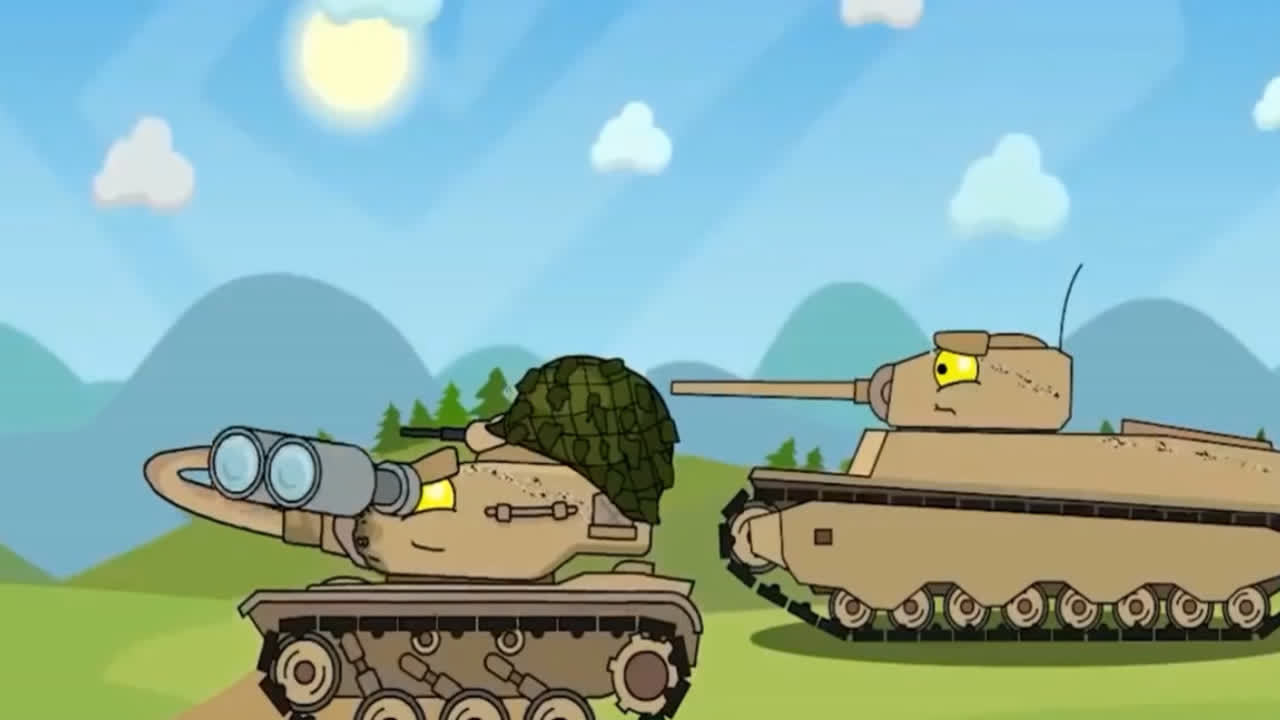 坦克世界动画:俄系坦克利用地势以多打少反败为胜获得胜利