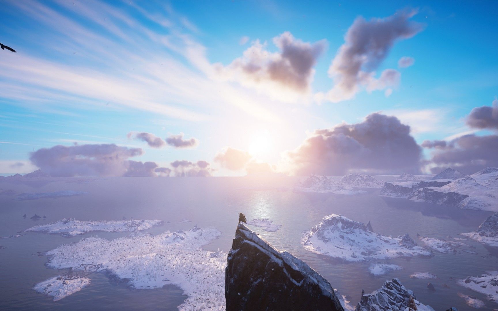 【刺客信条:英灵殿】7 芬纳拉齐峰西边水底沉船宝箱