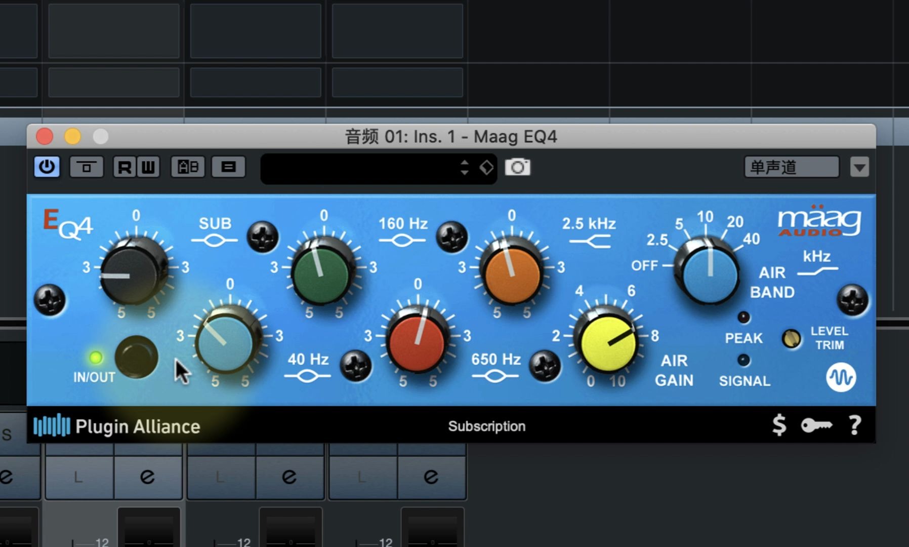 插件联盟Plugin Alliance使用教程 Maag Audio EQ4均衡器