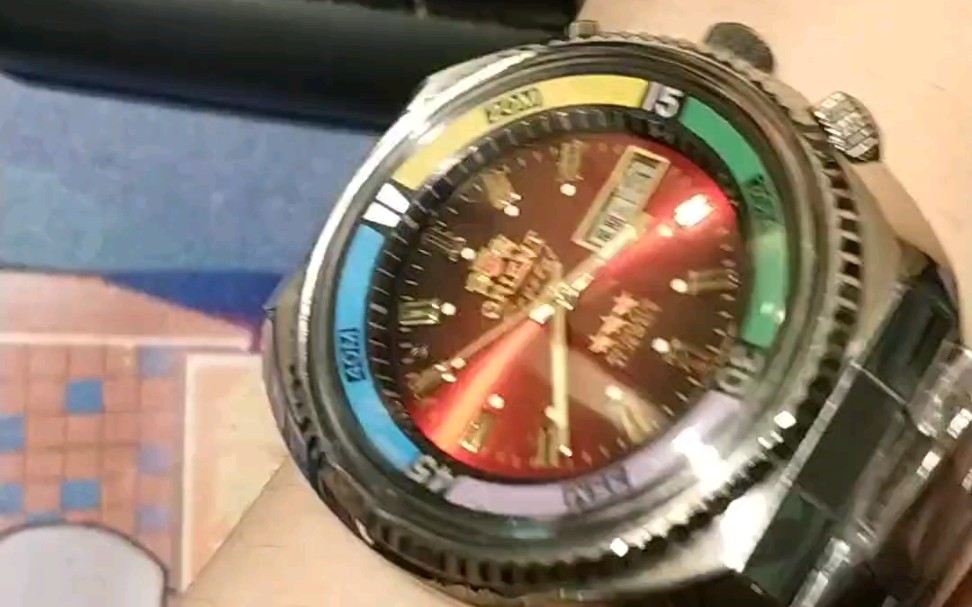 东方双狮海霸 当年此表一出 什么劳力士红橙黄绿水鬼都一边去