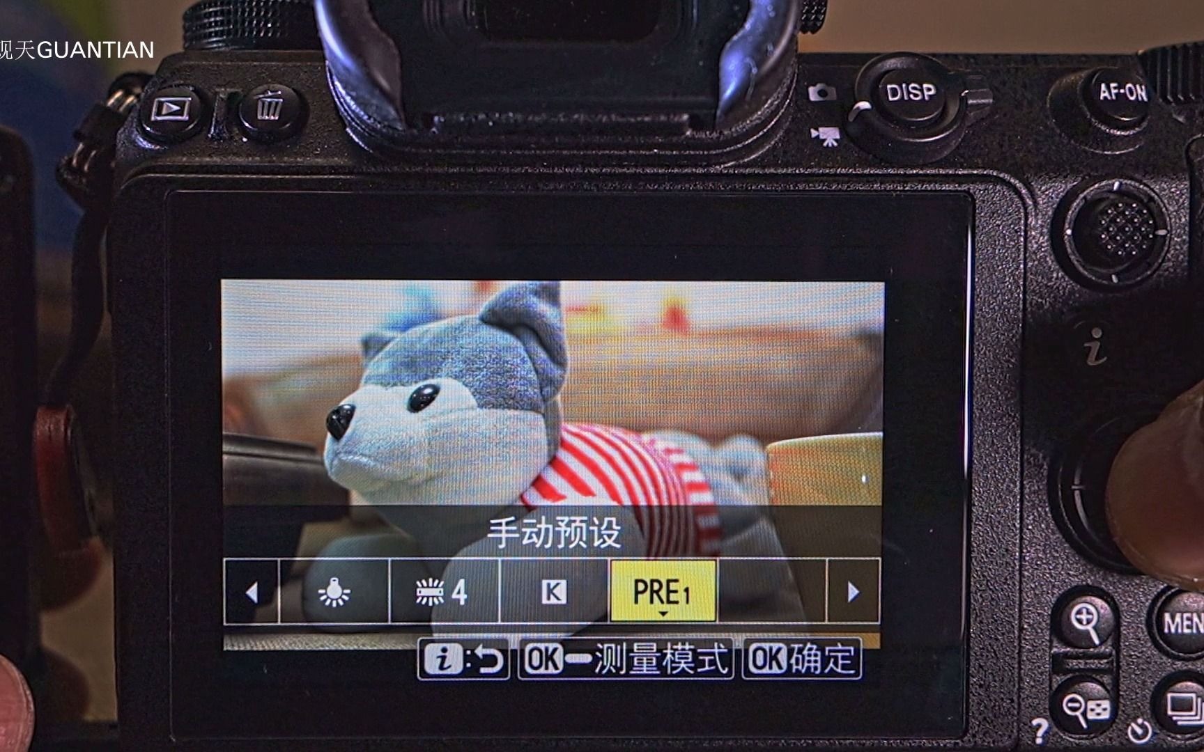 Nikon Z7II 自定义白平衡设置