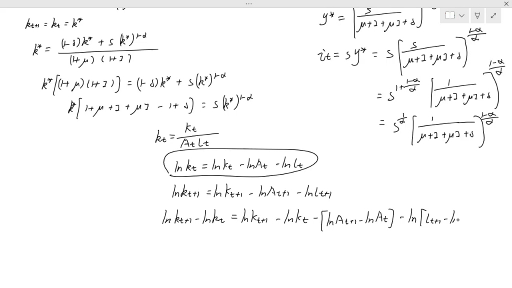 每日精选习题试听课——离散的索罗模型