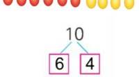 苏教版小学数学一年级上册 10的分与合