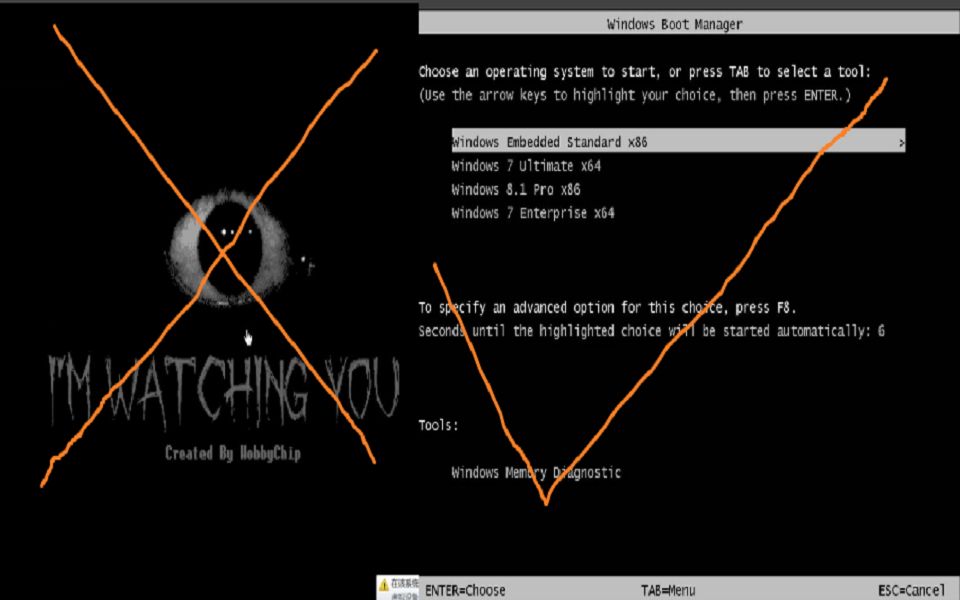 【全站首发】如何恢复感染Windows XP Horror Edition的电脑