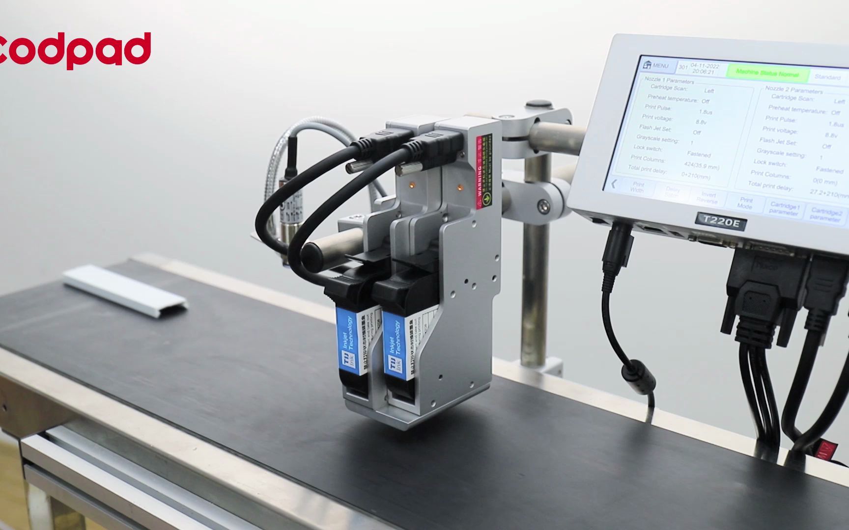 科帕 在线喷码机 T220E 新品上市