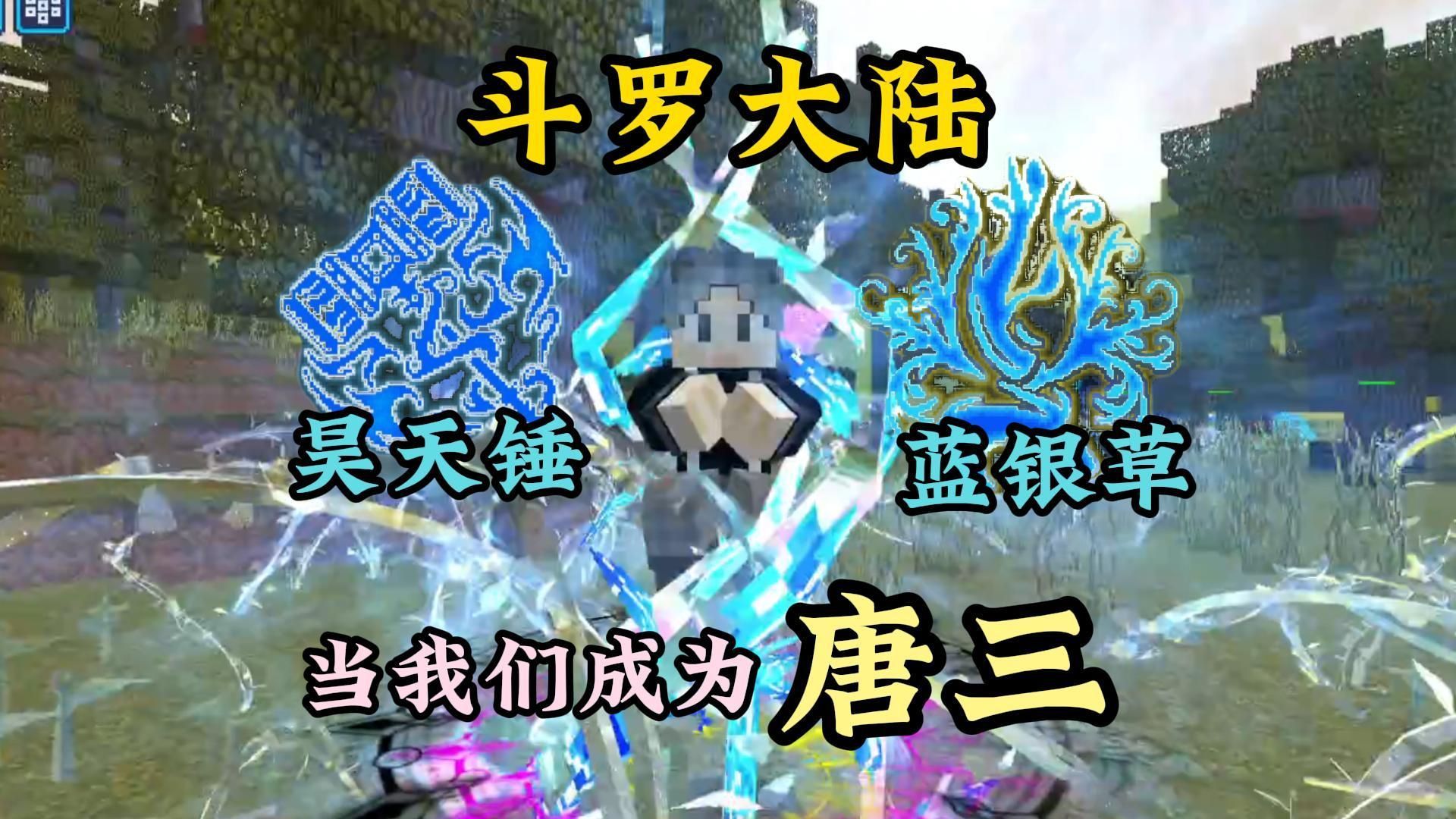 【我的世界】耗费3w打造的斗罗服务器到底如何!进来就能领取万年魂...