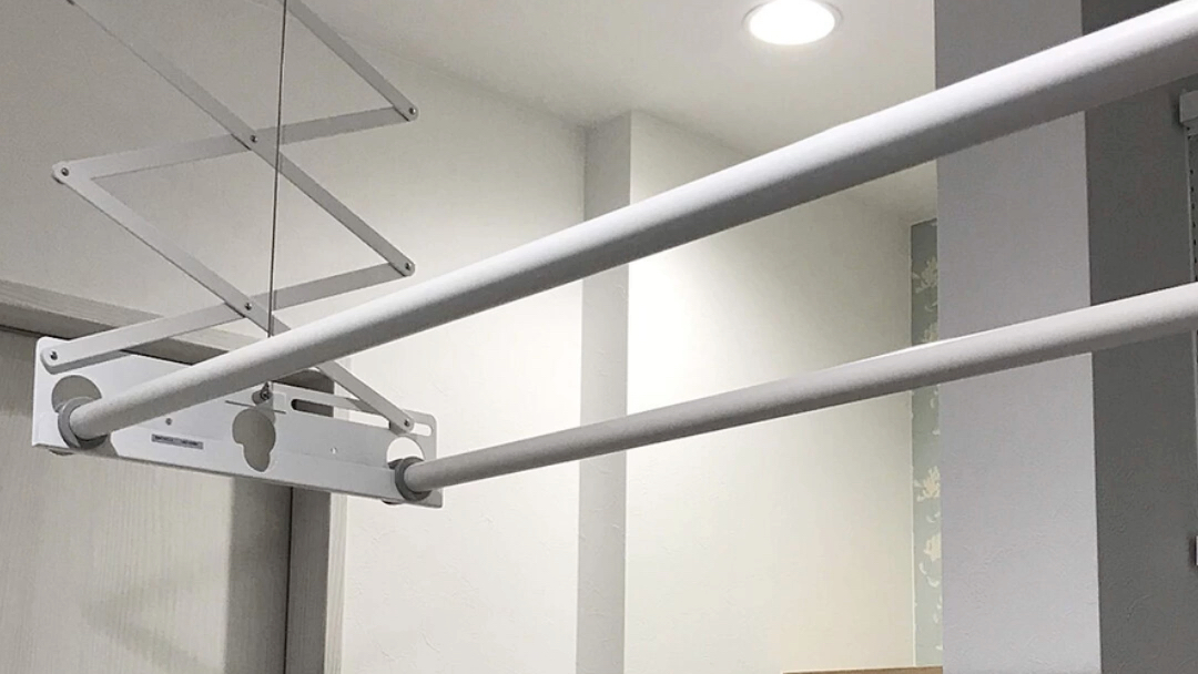 ...双杆电动晾衣架带烘干除臭消毒功能松下壁挂式开关/遥控器开关 控制