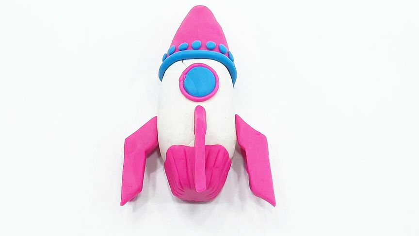 培乐多橡皮泥手工制作宇宙飞船玩具,婴幼儿宝宝游戏玩具视频E194