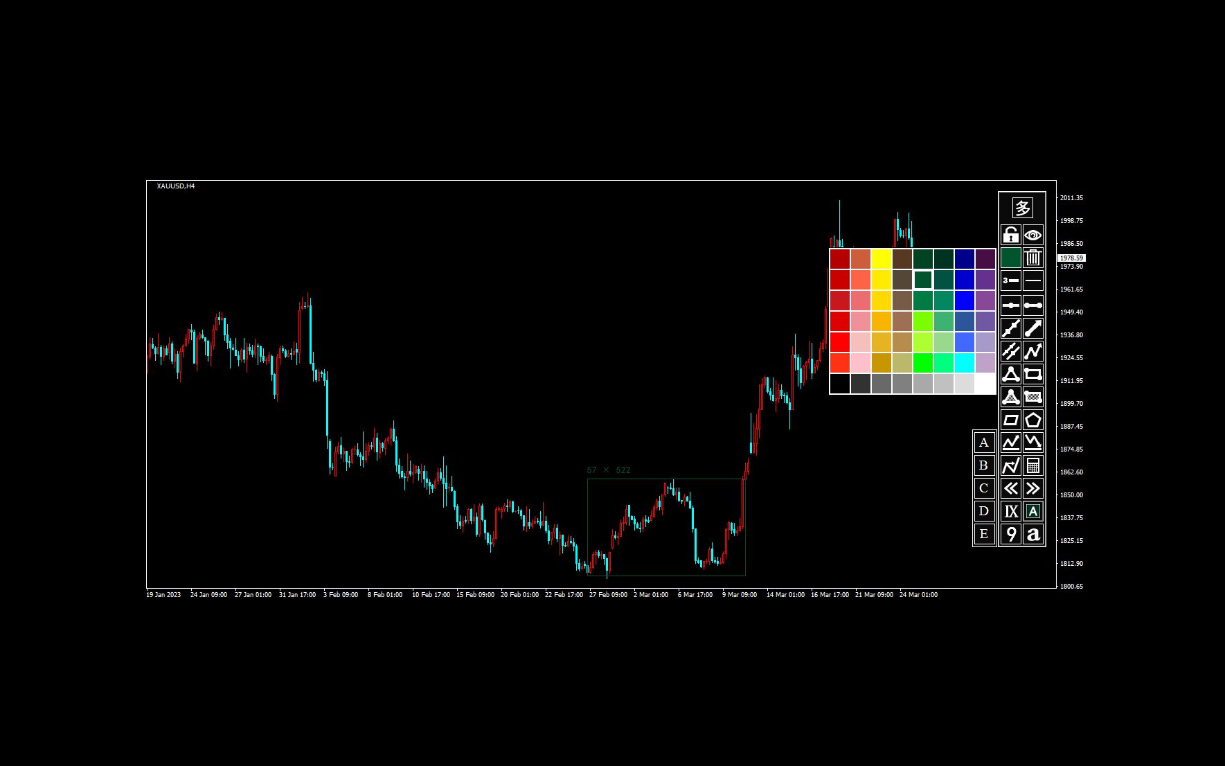 还有谁!【MT4上替代TradingView和交易侠的画线工具】第三版极致...