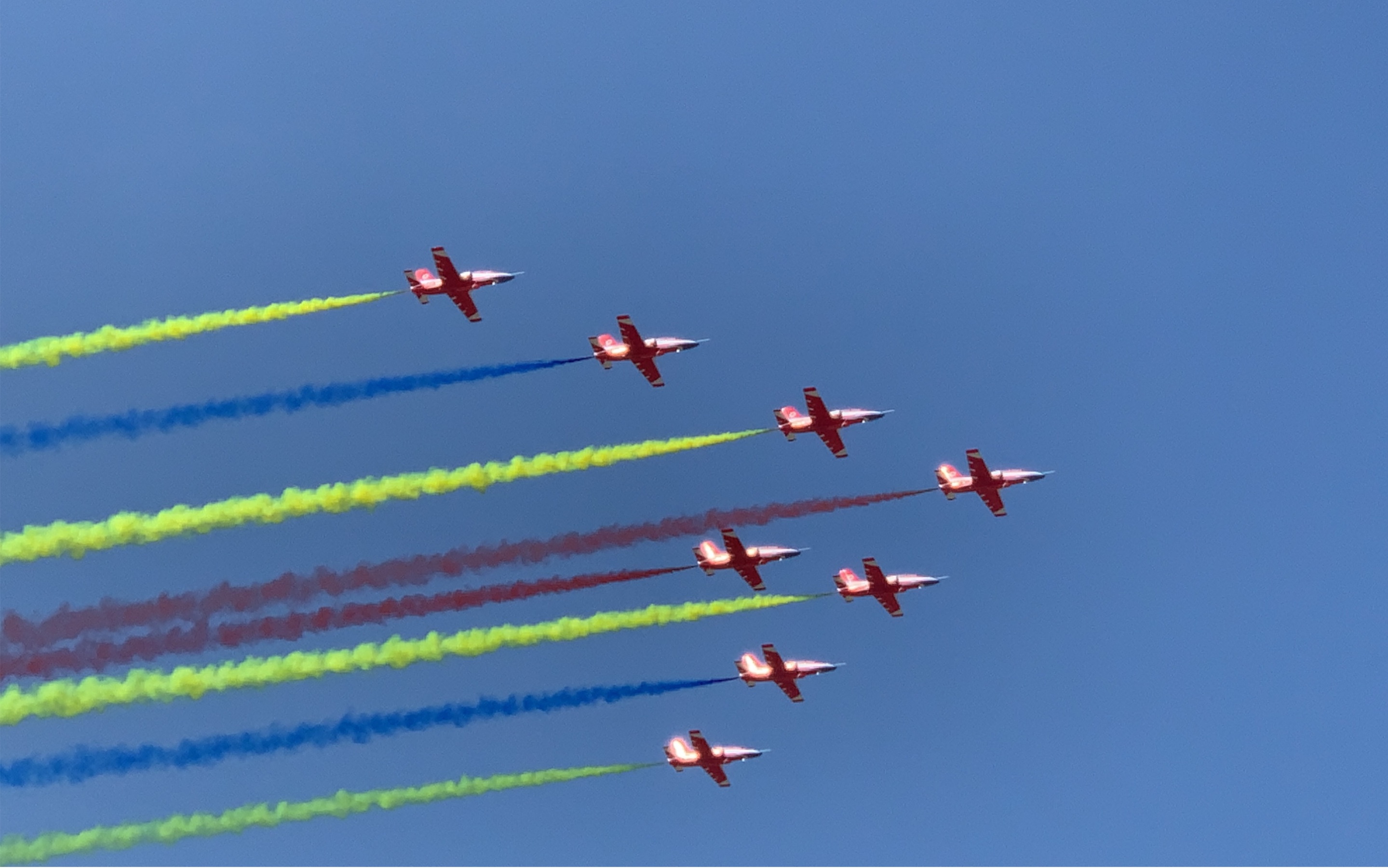 【长春航空展】空军开放活动-飞行表演队部分视频合集