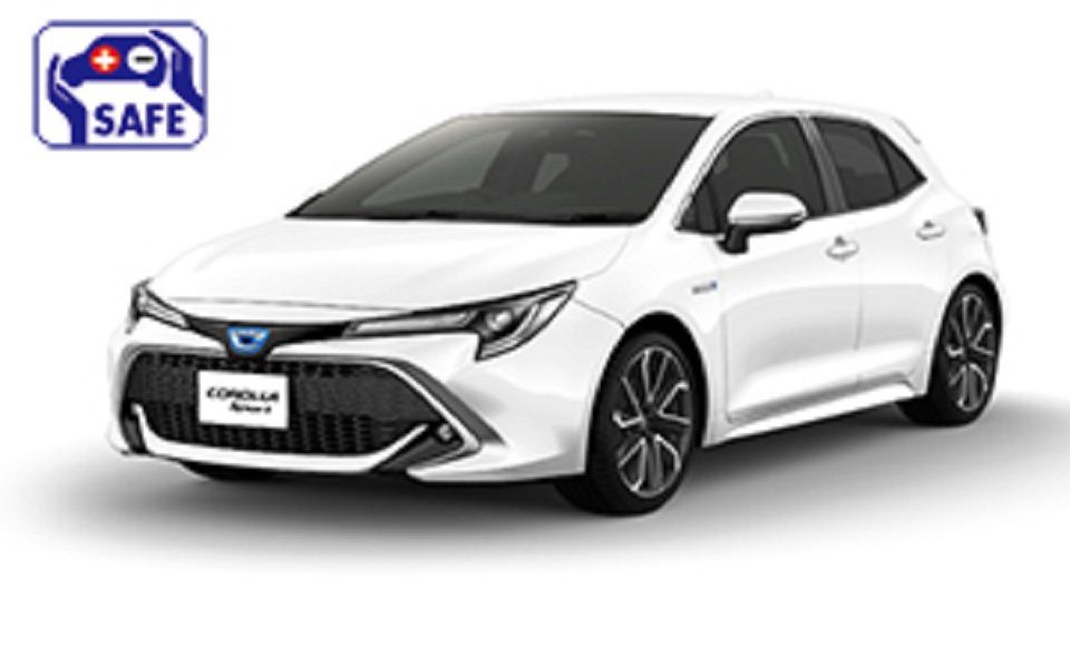 2018款 丰田 卡罗拉两厢混动 日本自動車事故対策機構 碰撞测试