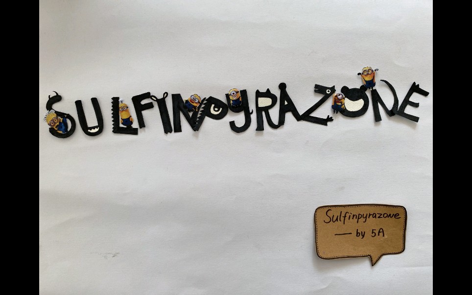 【定格动画】药理小组作业——磺吡酮 sulfinpyrazone