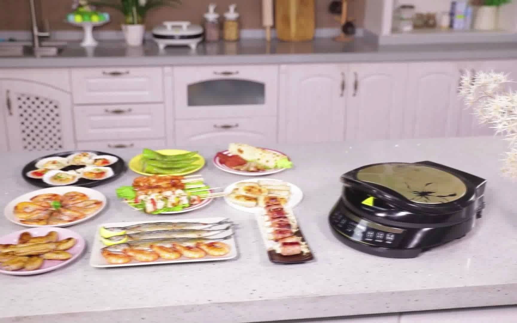 利仁电饼铛LRT_326A操作视频