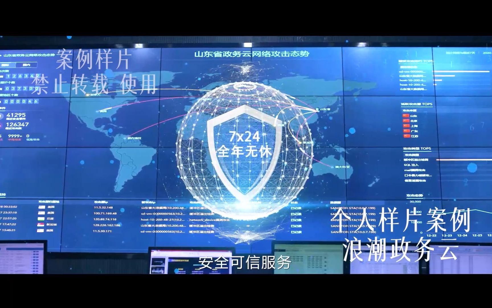 浪潮 政务云服务宣传片(影片禁止转载,二次使用等行为,仅作为个人案例...