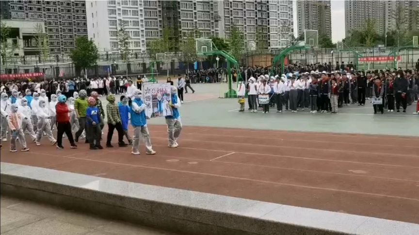 我们学校创意十足的运动会开幕式