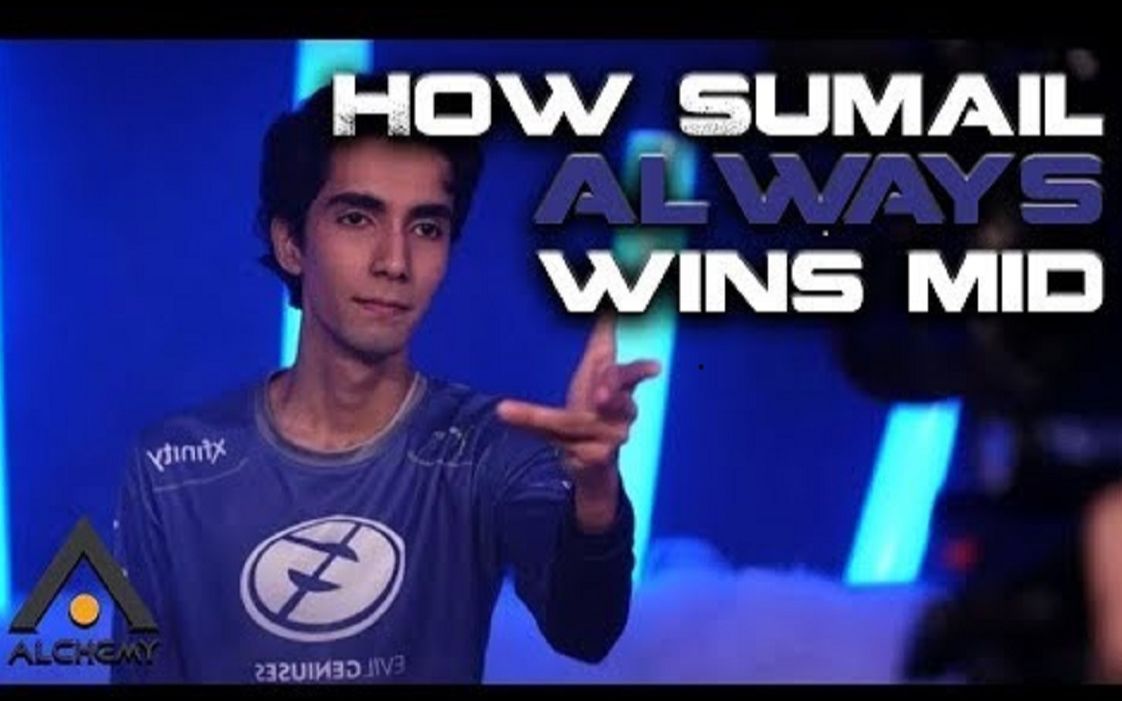 教学向-来看Sumail到底是怎样制霸中路的~Dota 2