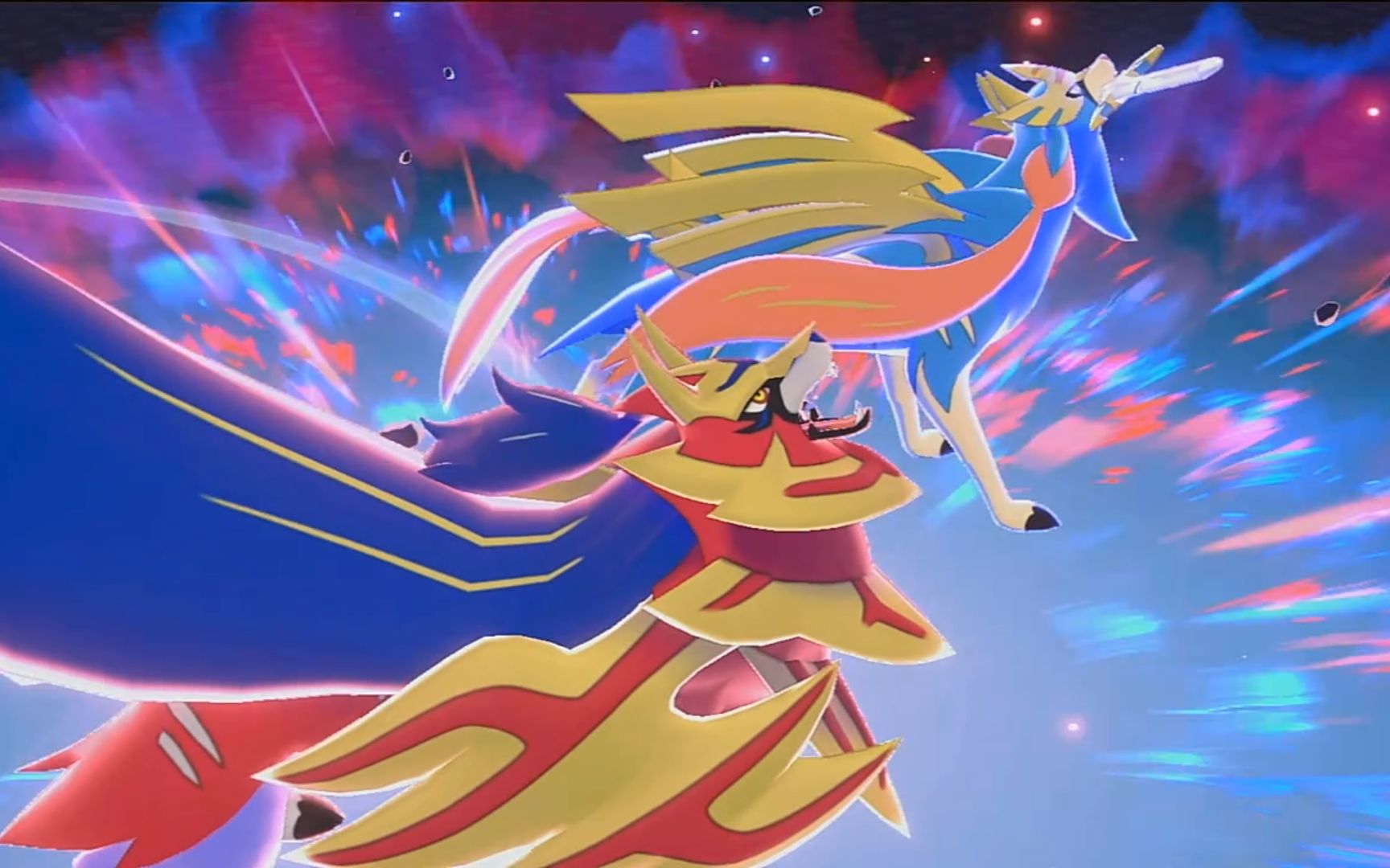 switch【宝可梦:盾】剑、盾二神兽登场