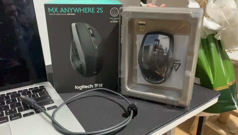 罗技 ANYWHERE 2S 超好用的办公鼠标 使用讲解