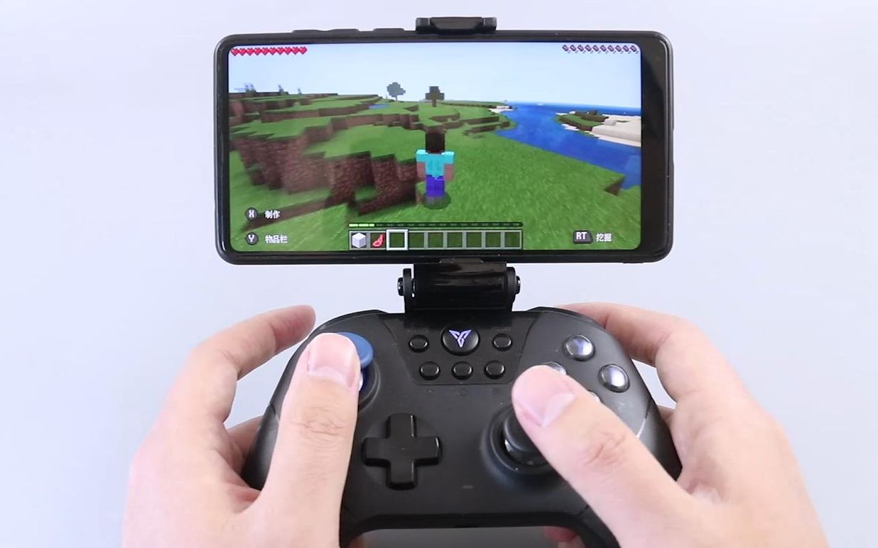 手柄哥安卓手柄操作mc我的世界手游教学 超级简单 原版就可以直接玩