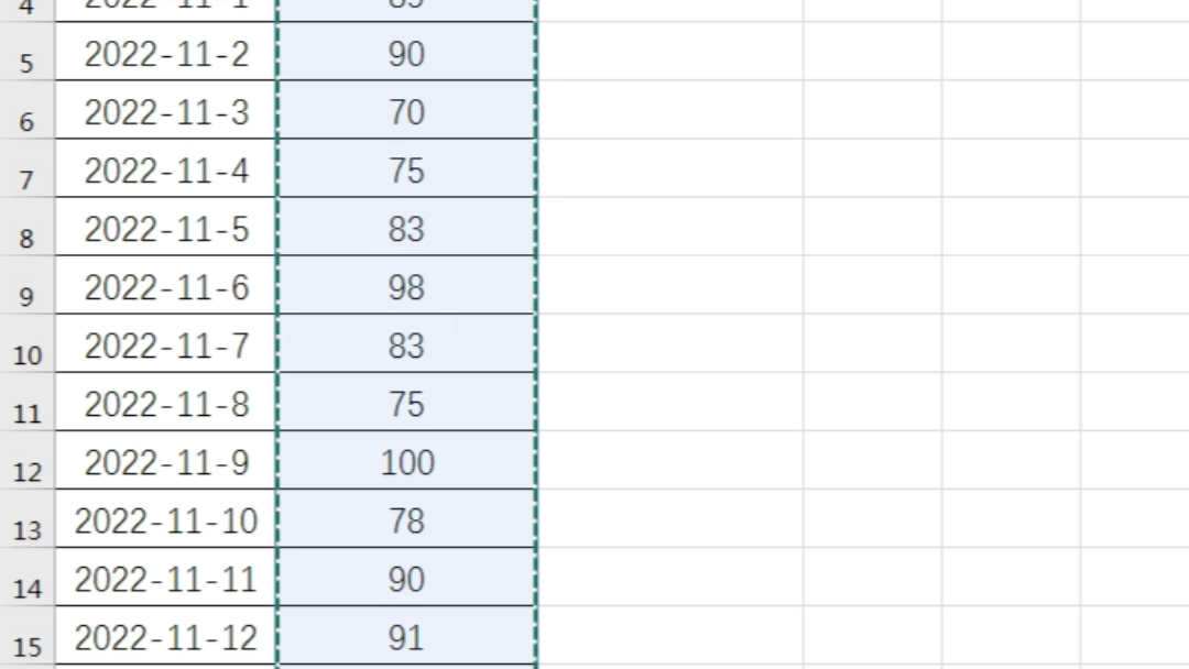 excel函数系列两个任意日期之间累计求和