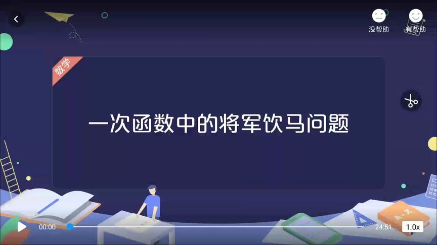 八年级数学下册 一次函数中的将军饮马问题