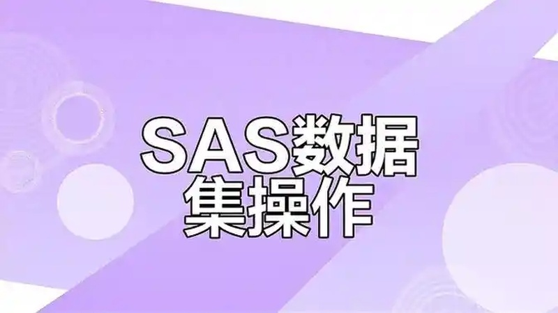 使用SAS创建新数据集,轻松增减变量