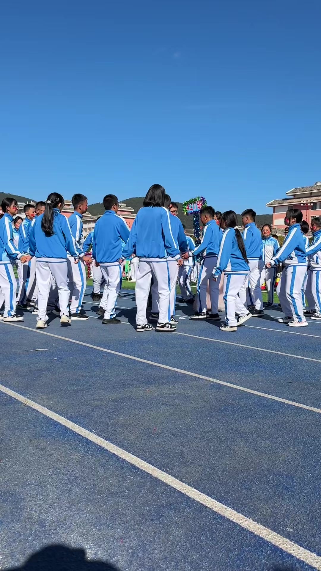 开幕式花式入场演出#学生运动会