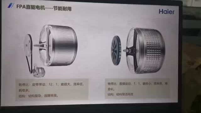 最后讲讲直驱电机的耐用性。卡萨帝海尔直驱滚筒洗衣机