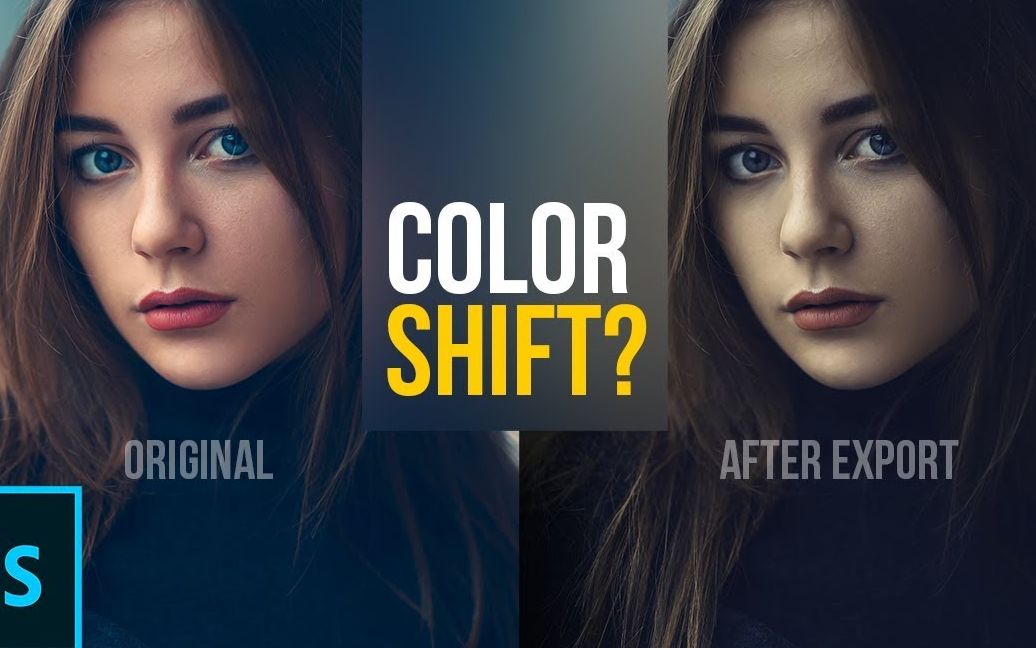 【PS教程】图片导出后变色怎么办