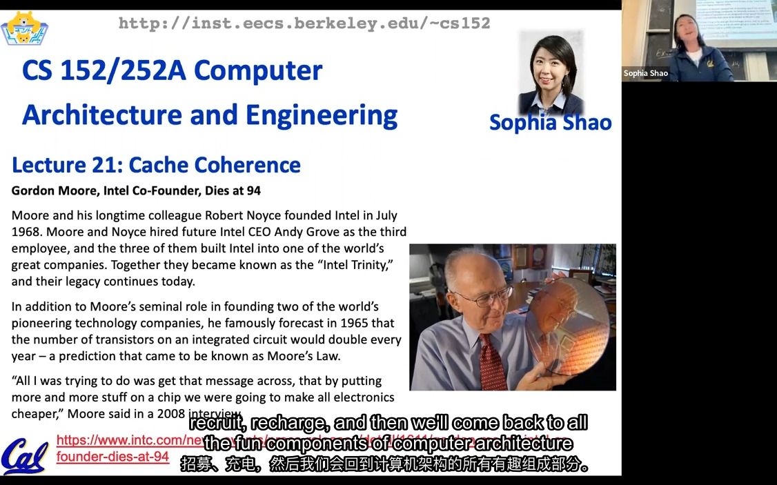 021-【UC Berkeley】【CS 152/252A】【计算机体系结构】【Cache ...