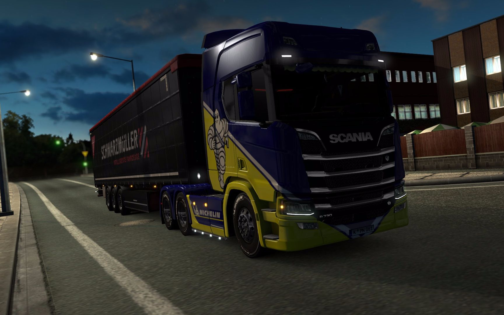 【欧洲卡车模拟2】1.30测试版新斯堪尼亚r系列试驾体验极好