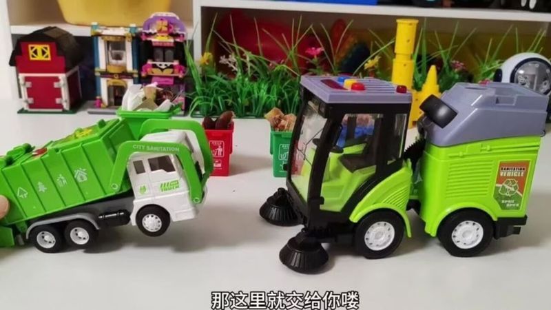 玩具故事:垃圾太多了要叫大垃圾车来!