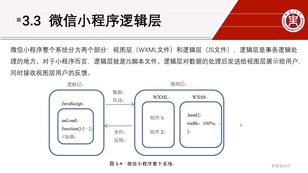 微信小程序逻辑层