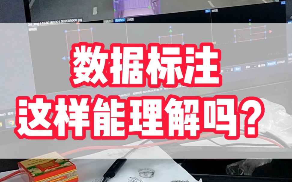 数据标注,这样能理解吗?