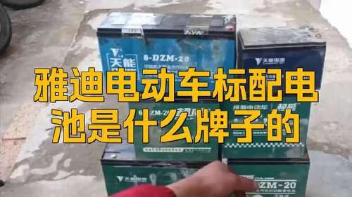 雅迪电动车电池揭秘:原装标配竟是这个品牌!